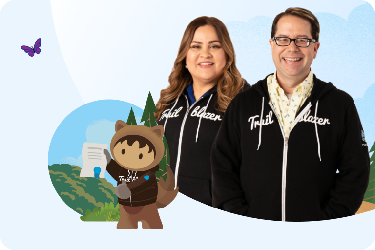 Astro with credential + 2 Trailblazers in hoodies